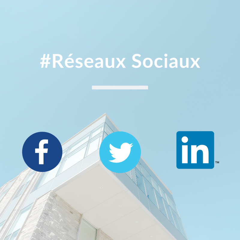 Suivez nous sur les réseaux sociaux - Domaparis